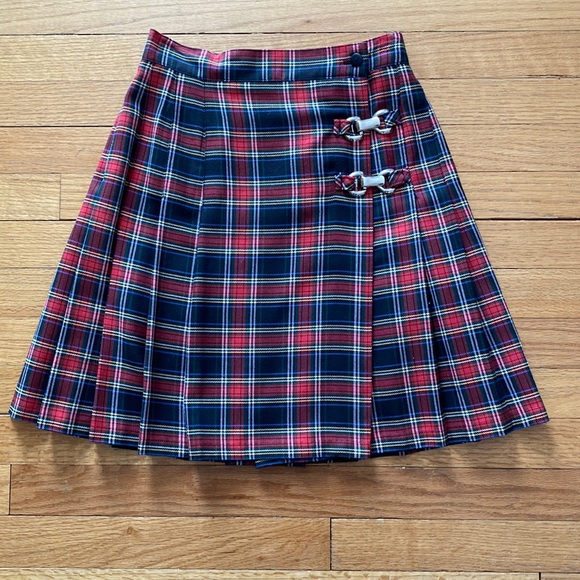 Vintage | Skirts | Vintage Y2k Plaid Schoolgirl Pleated Skirt | Poshmark